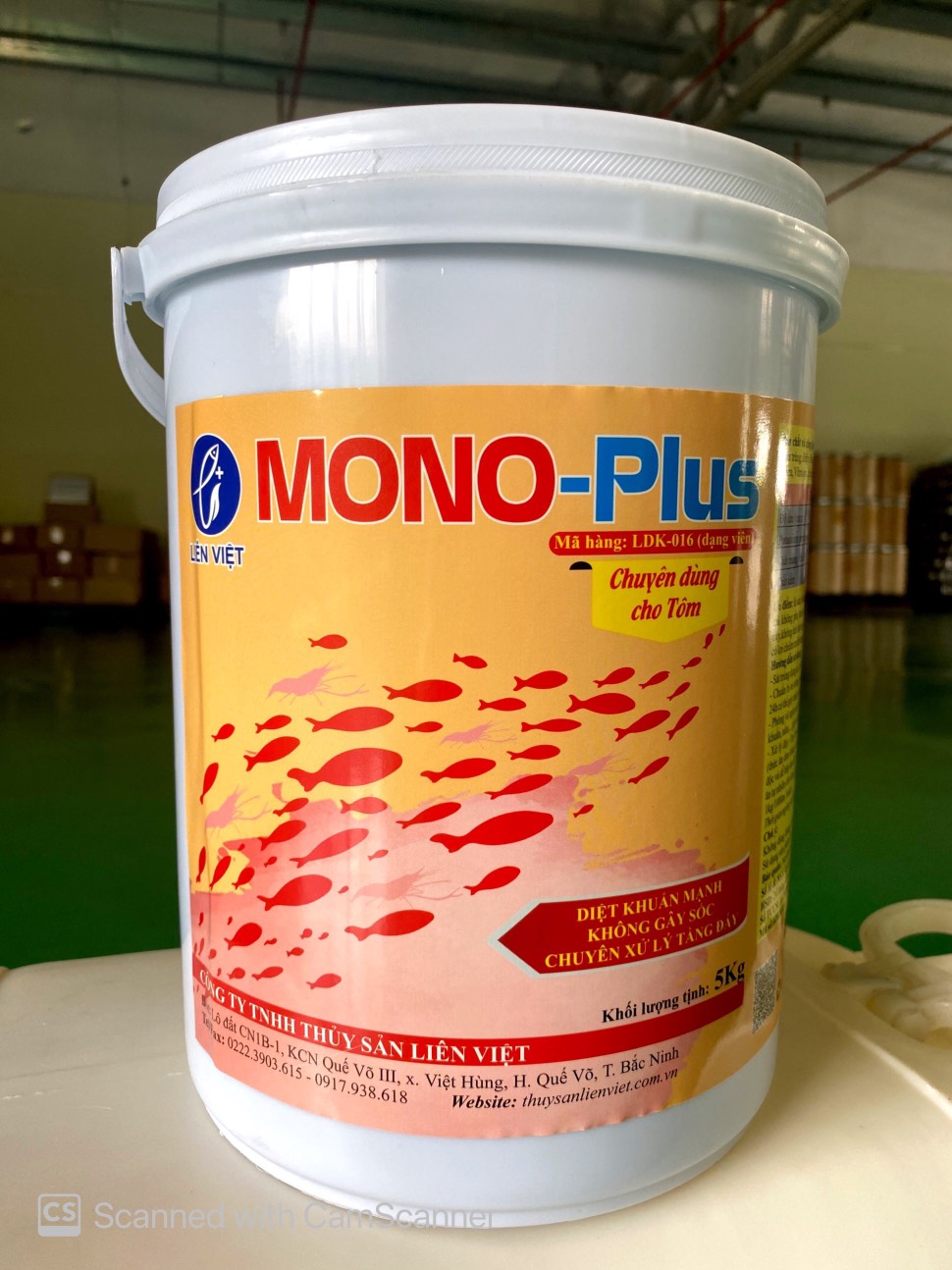 MONO-PLUS (Product code LDK-016; tablets) - Lien Viet Fisheries Company ...